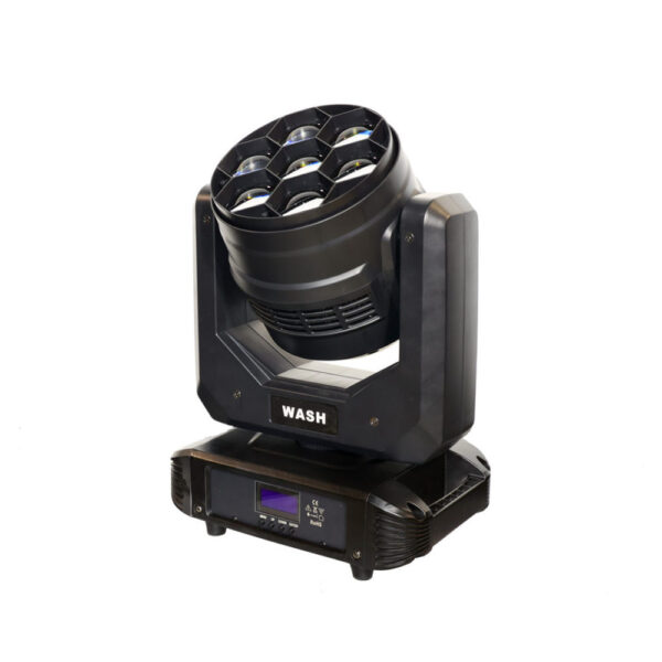 LED RGBW 7pcs 40W Wash Zoom Moving Head Lights DJ Stage Lighting - Roccer